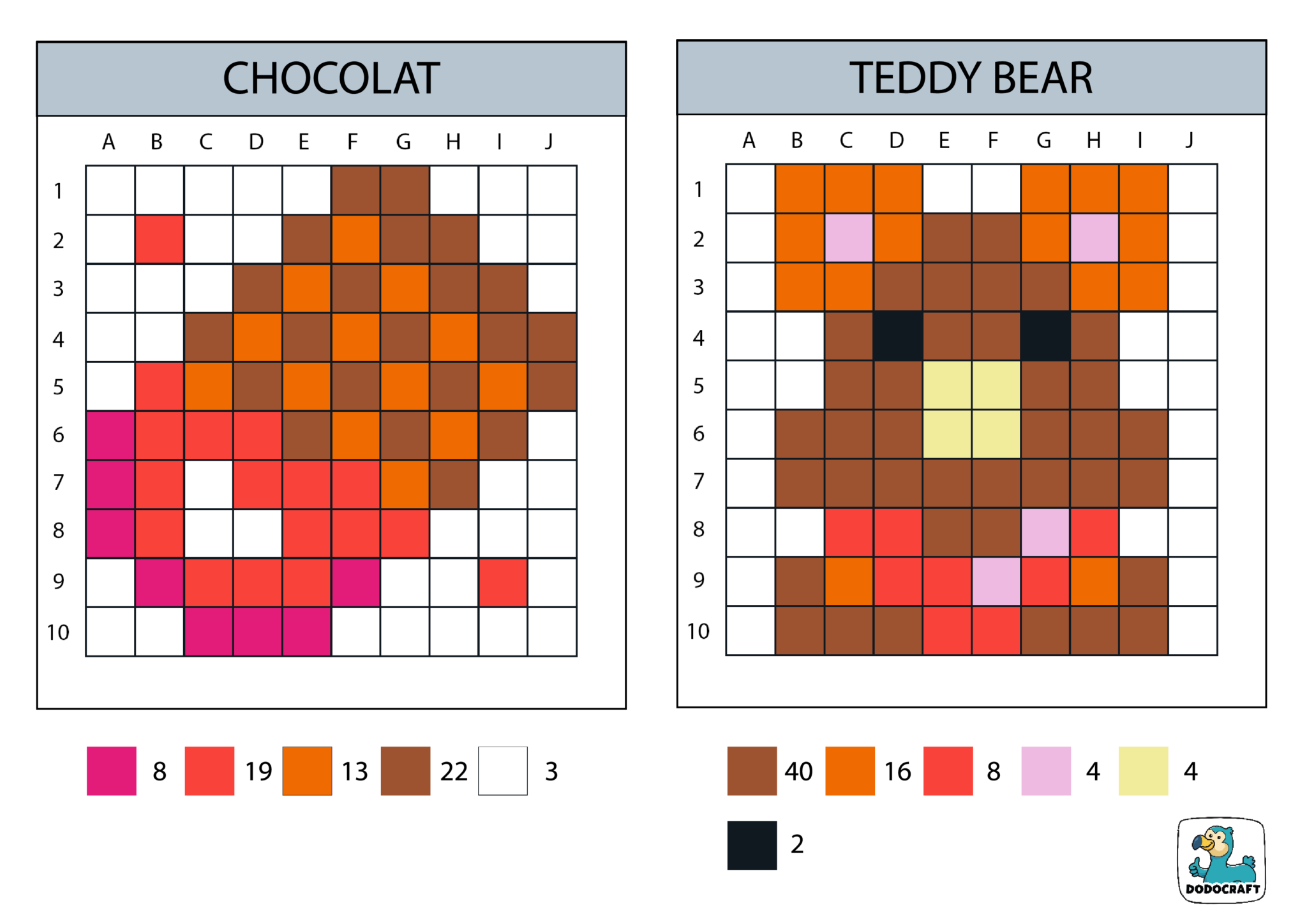 Pixel Art : Saint Valentin - Dodocraft